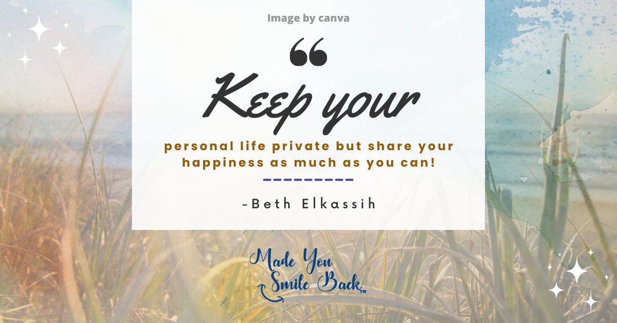 Private Life Happy Life - Made You Smile Back