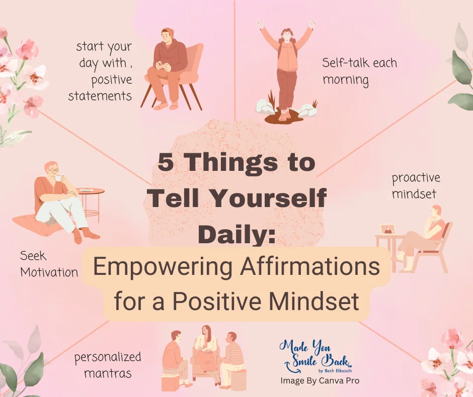 5 Things to Tell Yourself Daily: Empowering Affirmations for a Positive ...