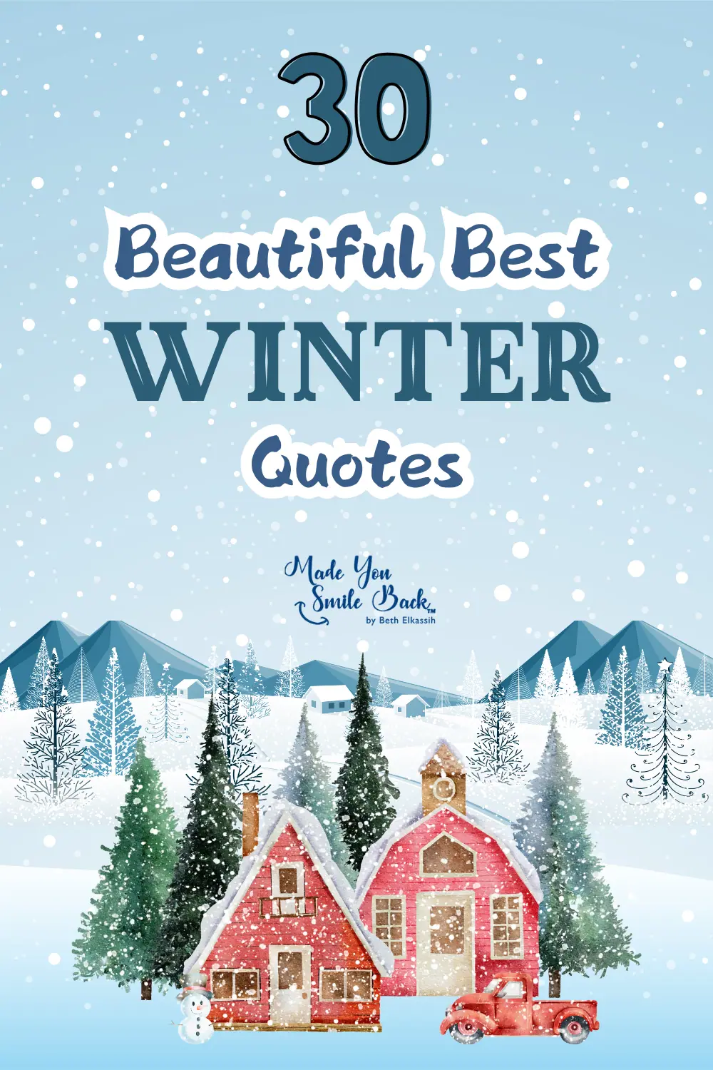 30 Beautiful Best Winter Quotes