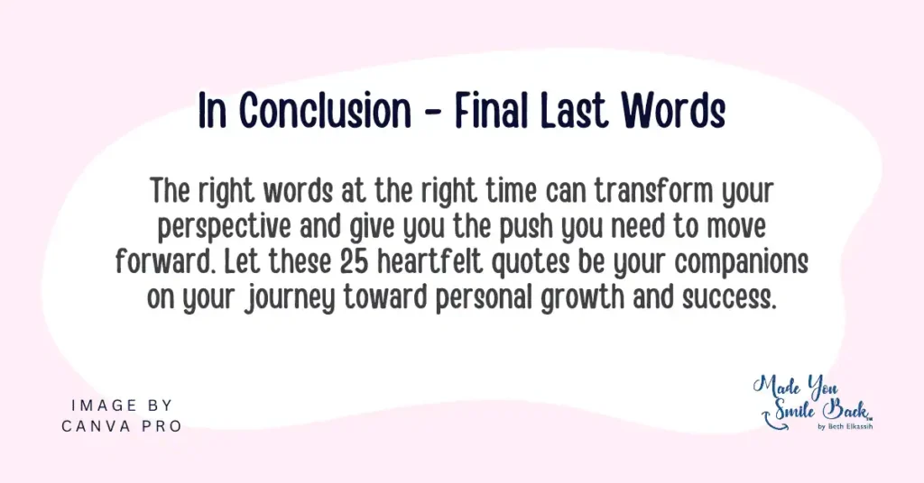 25 Best of the Best Heartfelt Quotes